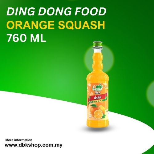 Ding Dong Food Orange Squash 760ml – DBK Shop