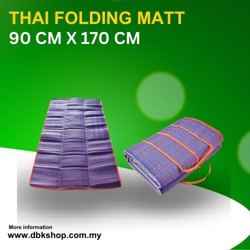Thai Folding Matt 90 x 170cm – DBK Shop